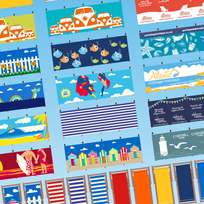 A range of fun and colourful stock windbreaks | South Westerly